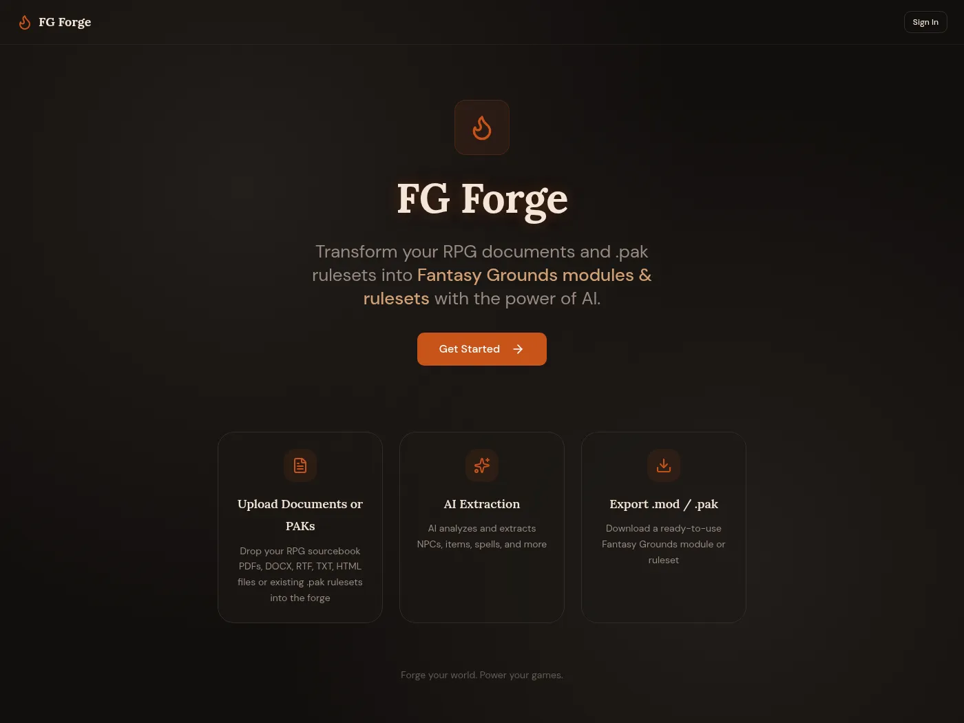 PDF to Fantasy Grounds Toolkit