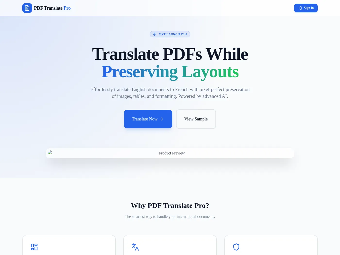 PDF Translate Pro