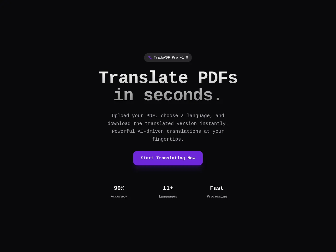 TraduPDF Pro