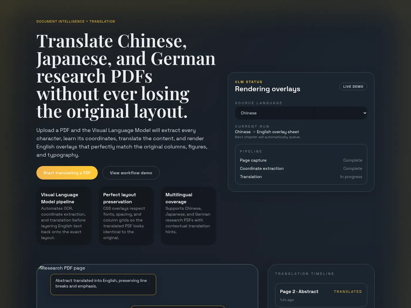 PDF Research Translator