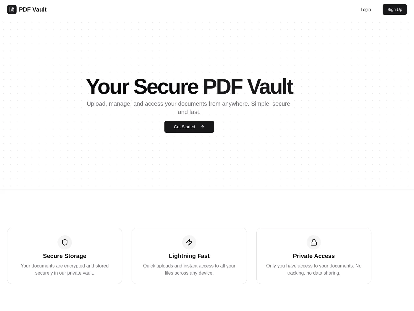 PDF Uploader