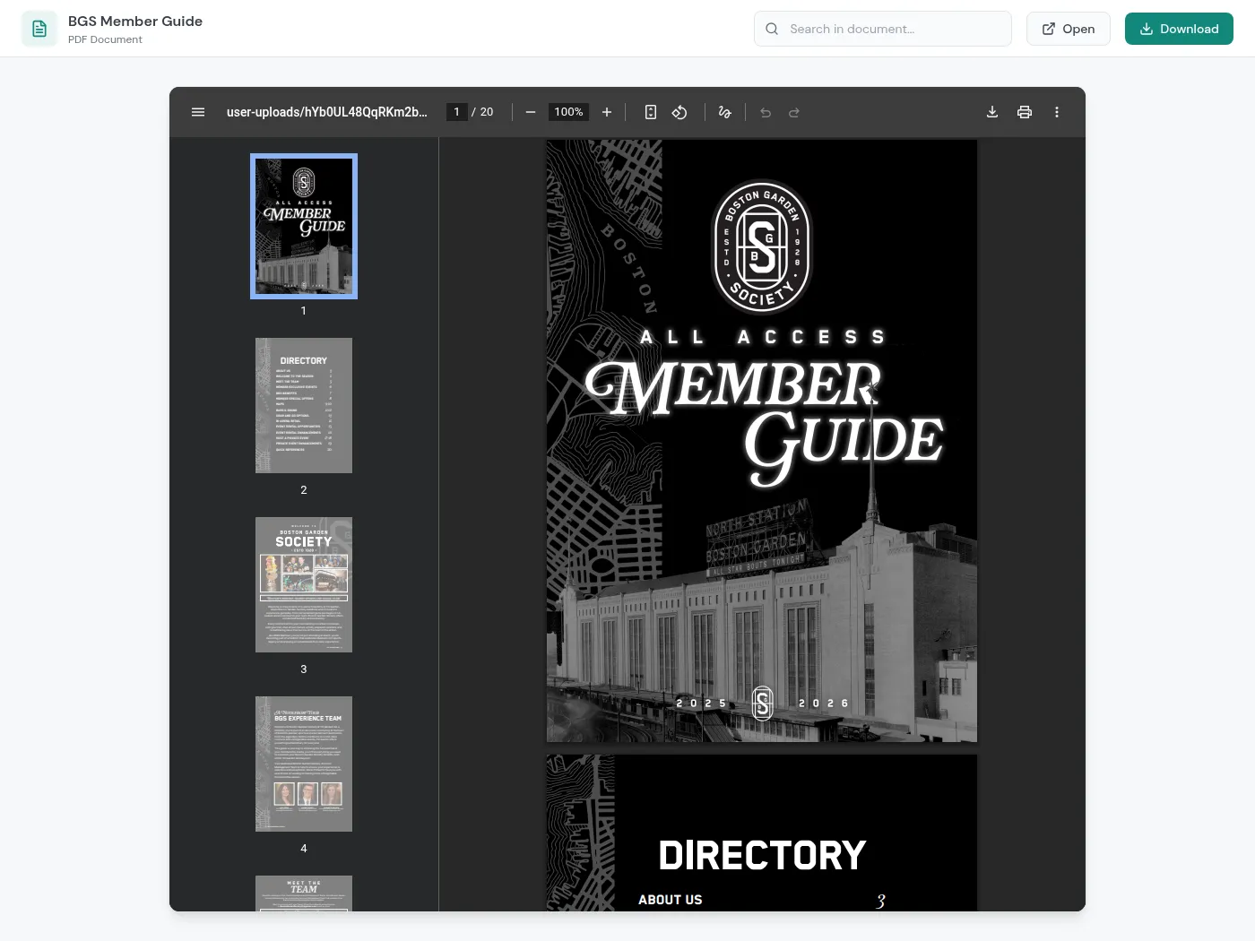 PDF Showcase Site
