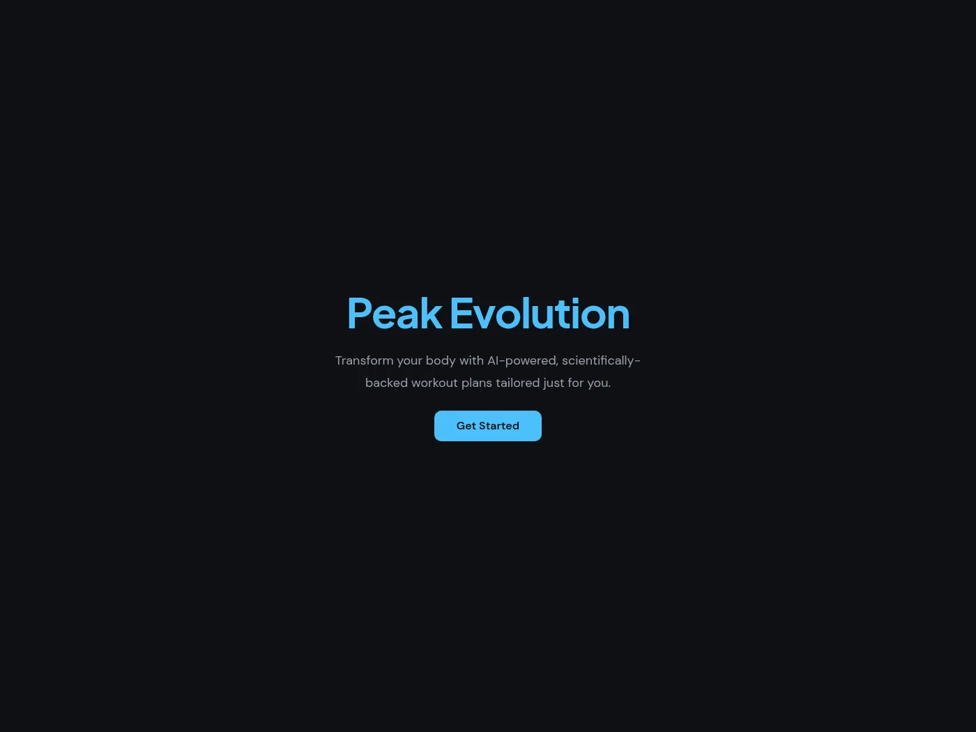 Peak Evolution Fit Guide