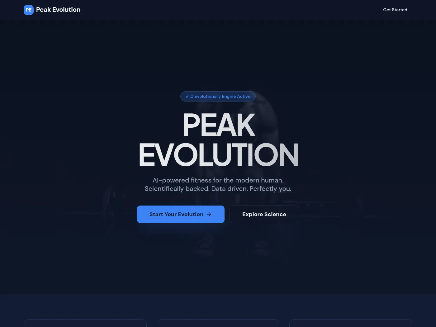 Peak Evolution Fitness
