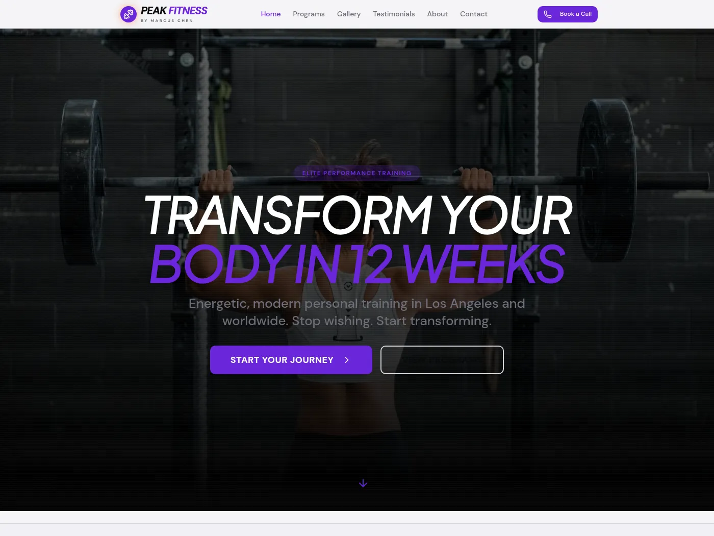 Peak Fitness by Marcus Chen