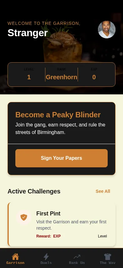 Peaky Blinders Duel