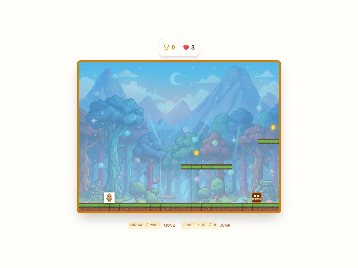 Peanut Platformer