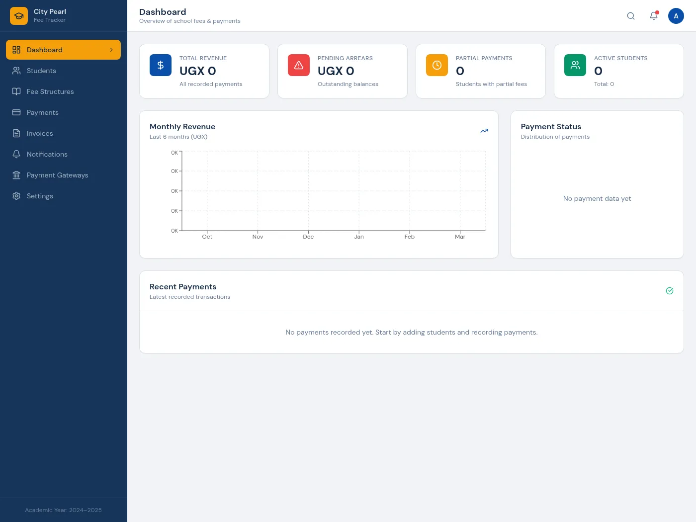 Pearl Fee Tracker