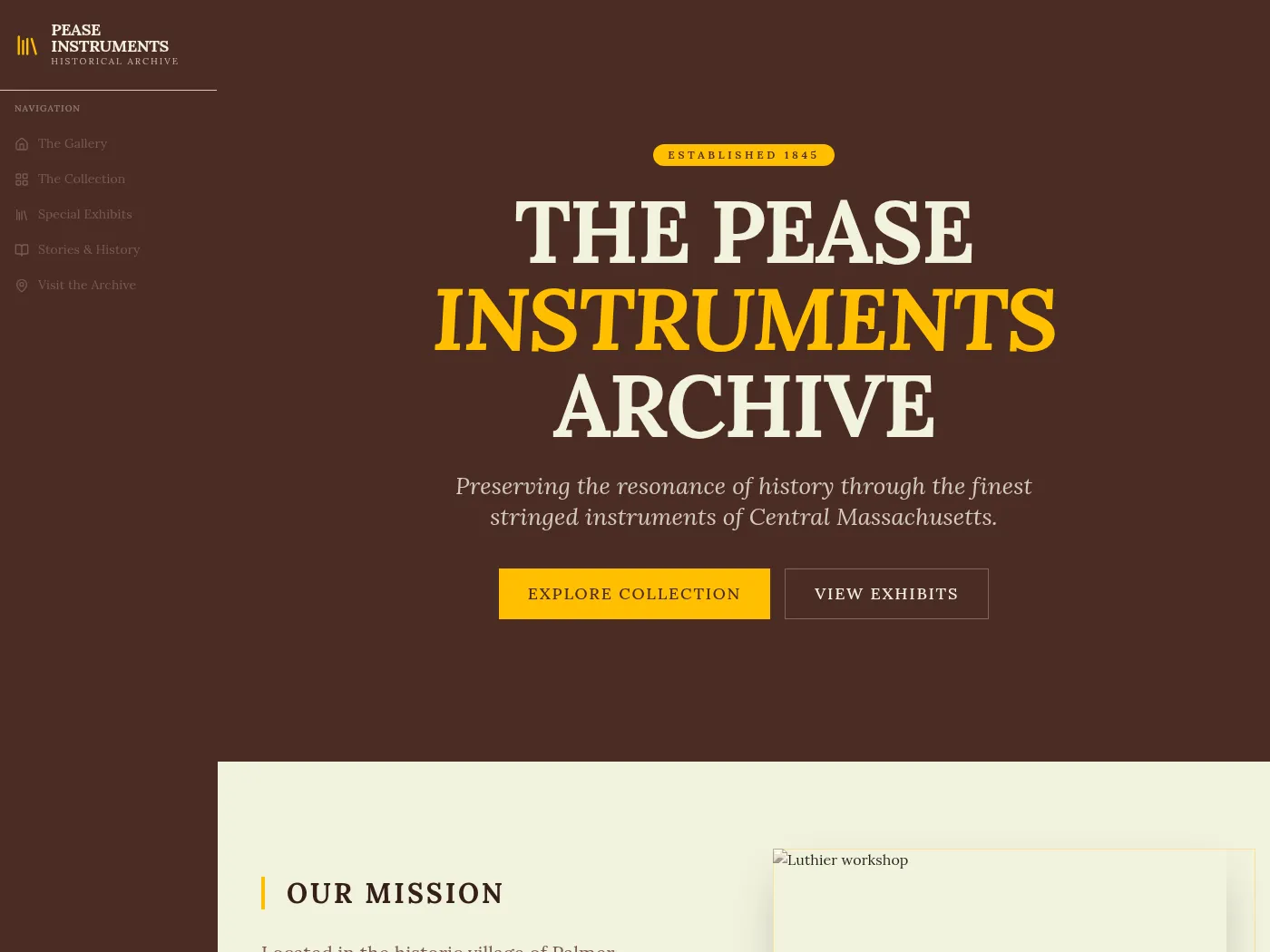 Pease Instruments Archive