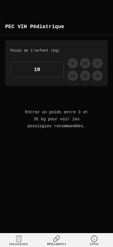 PEC VIH Pédiatrique Mobile