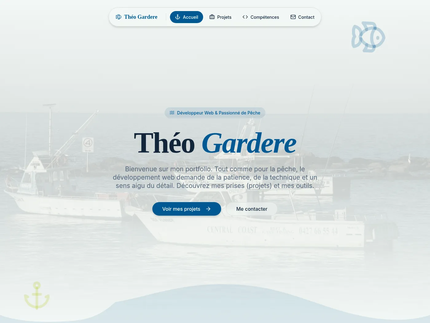 PêchePortfolio Accueil