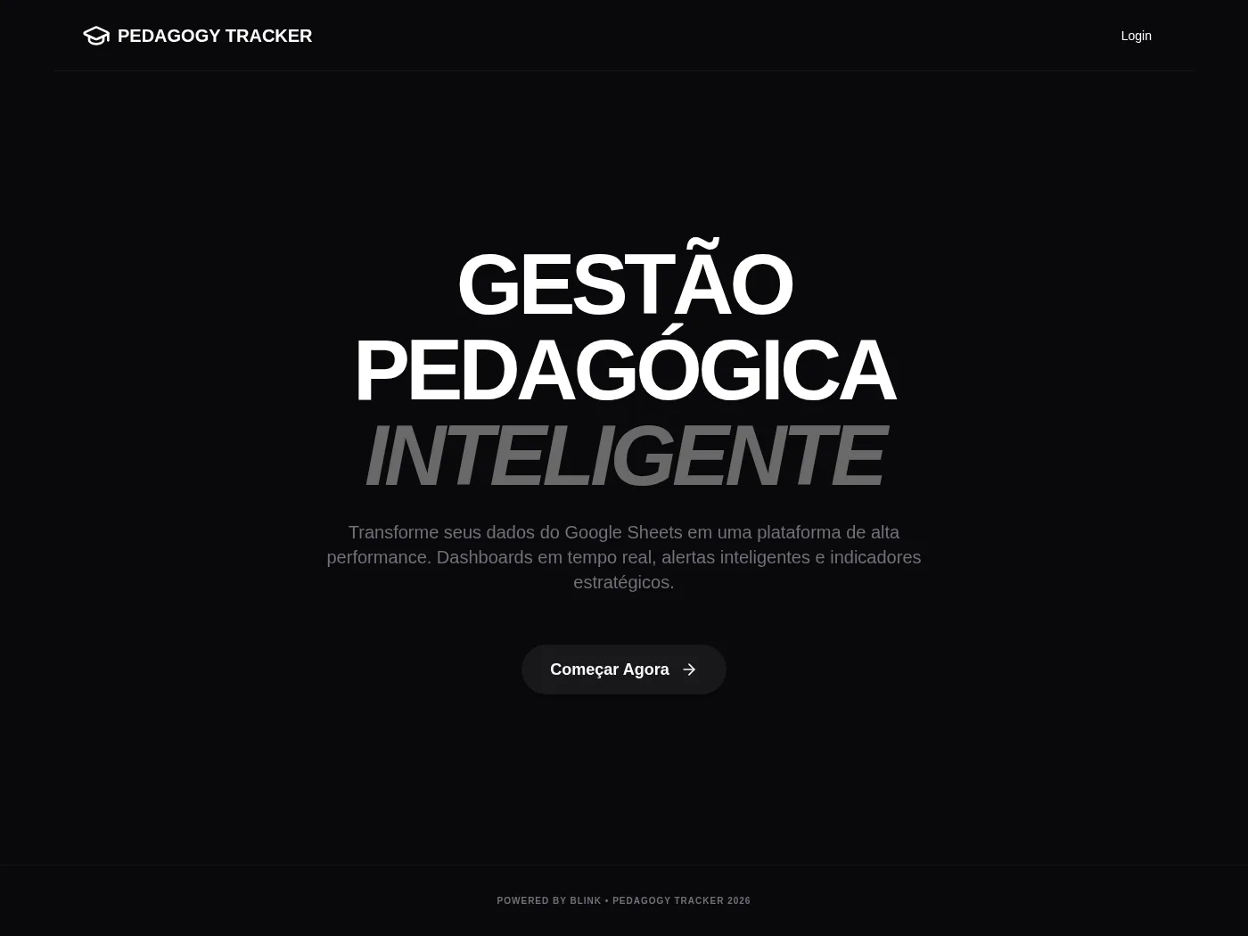 Pedagogy Tracker