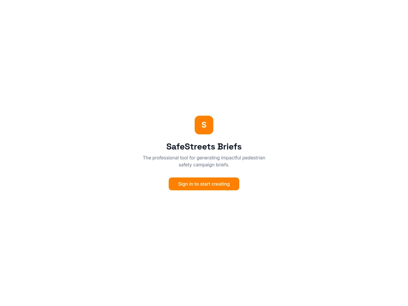 SafeStreets Brief Generator