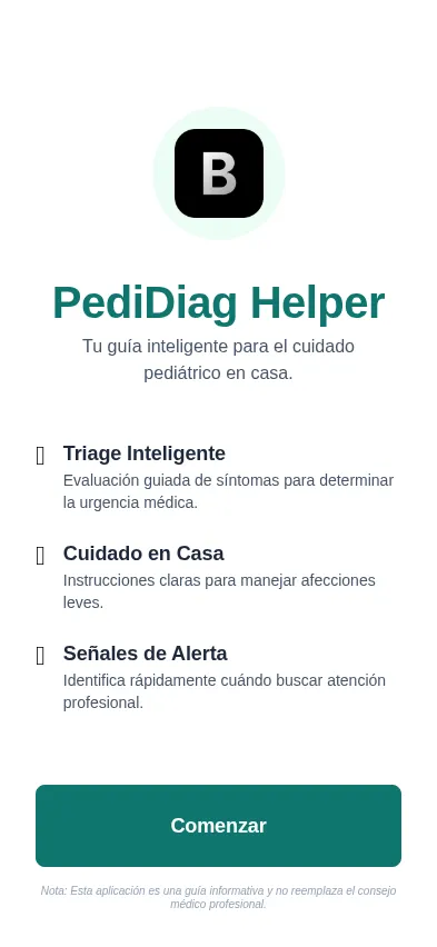 PediDiag Helper