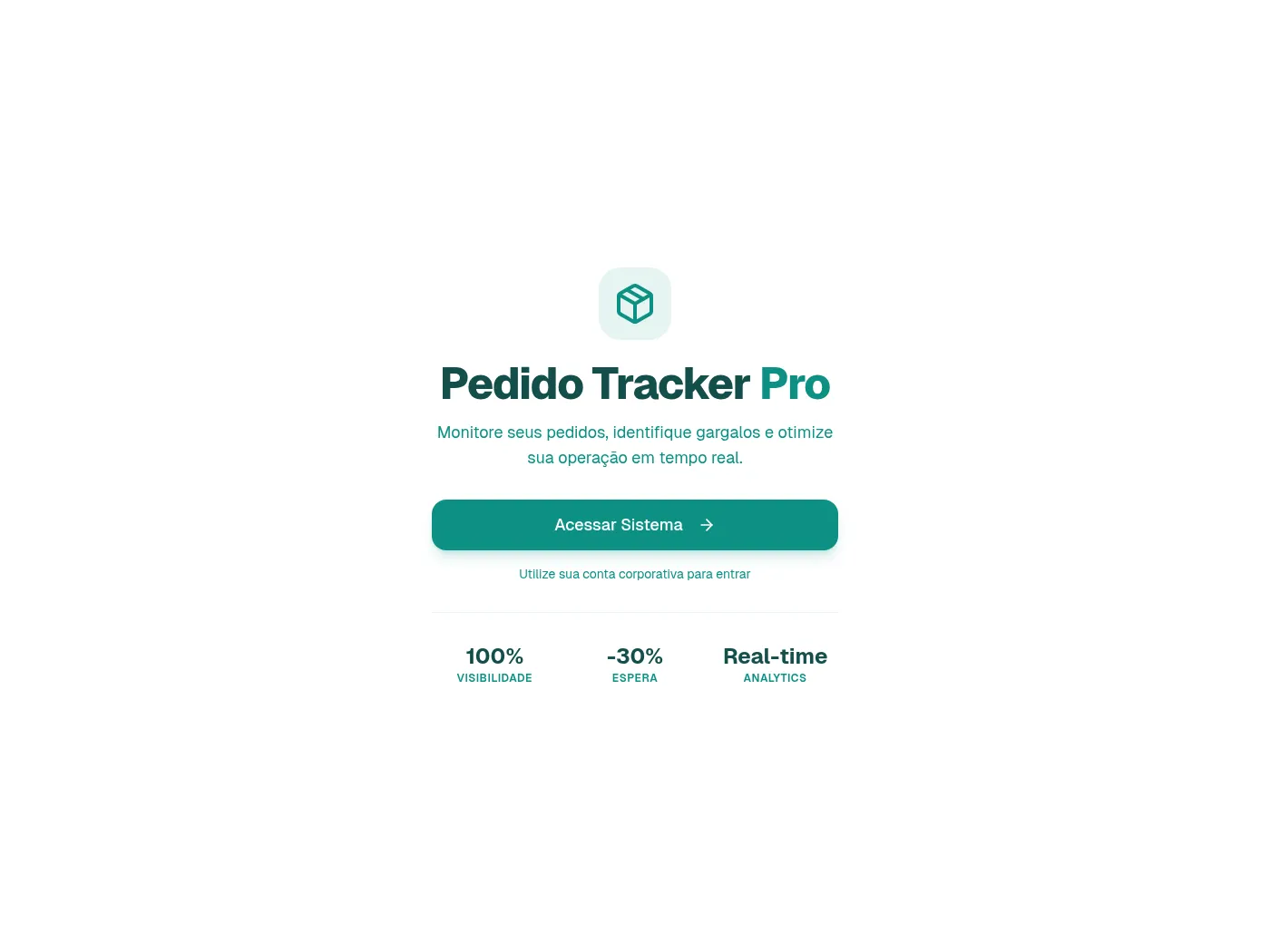 Pedido Tracker Pro