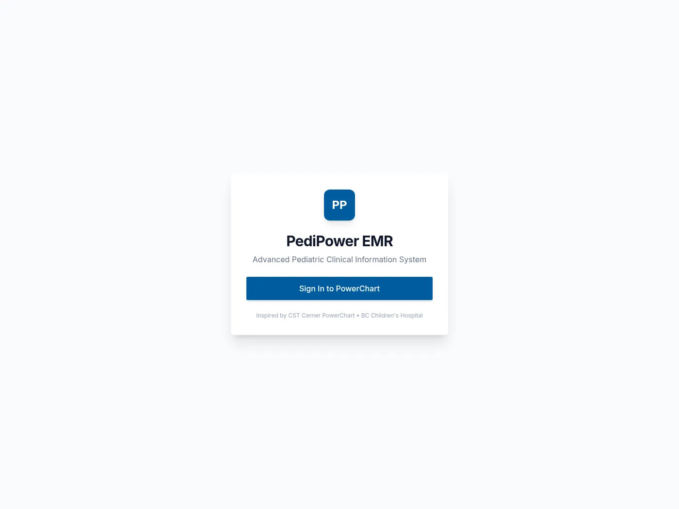 PediPower EMR