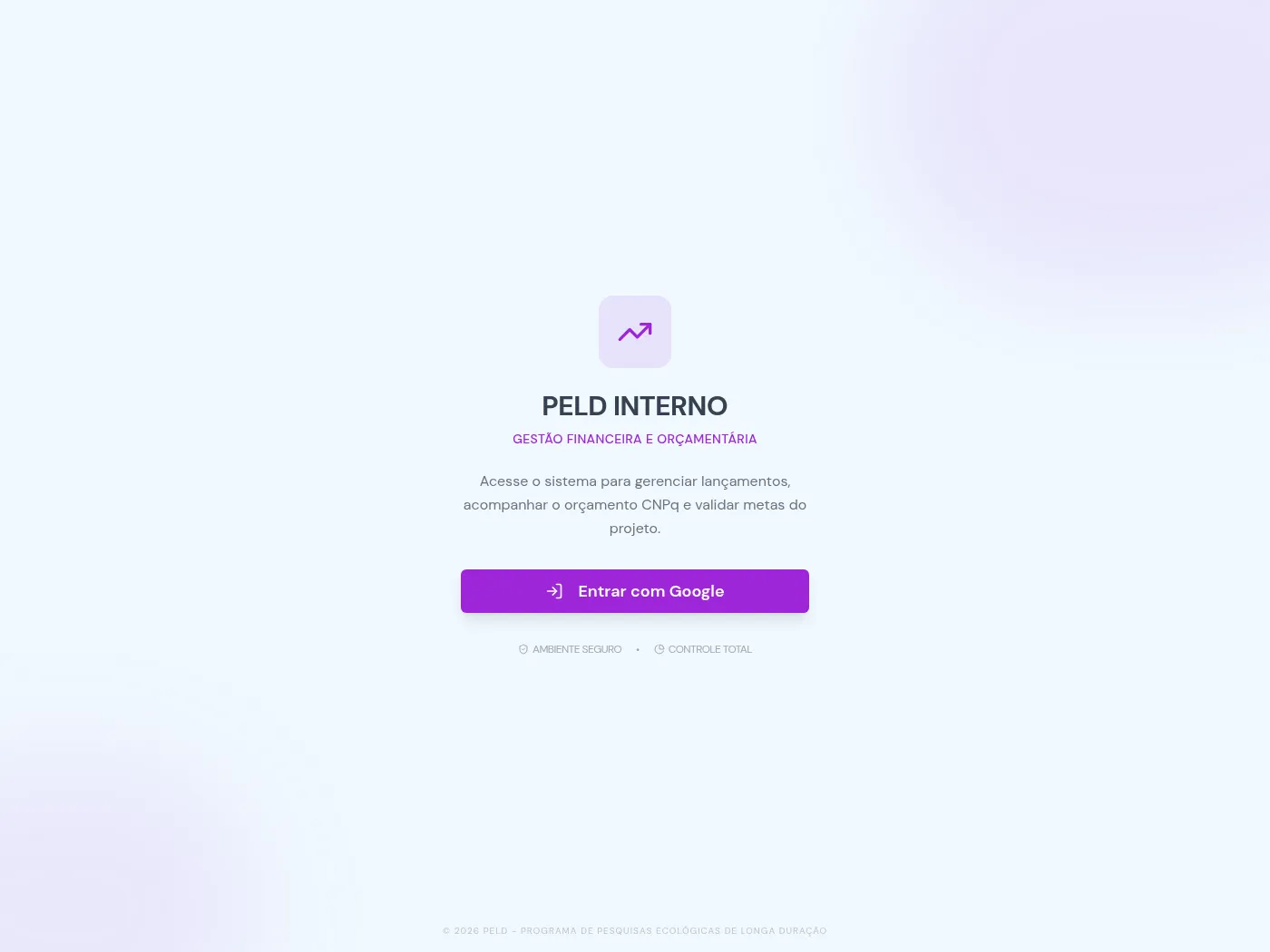 PELD Financial Manager