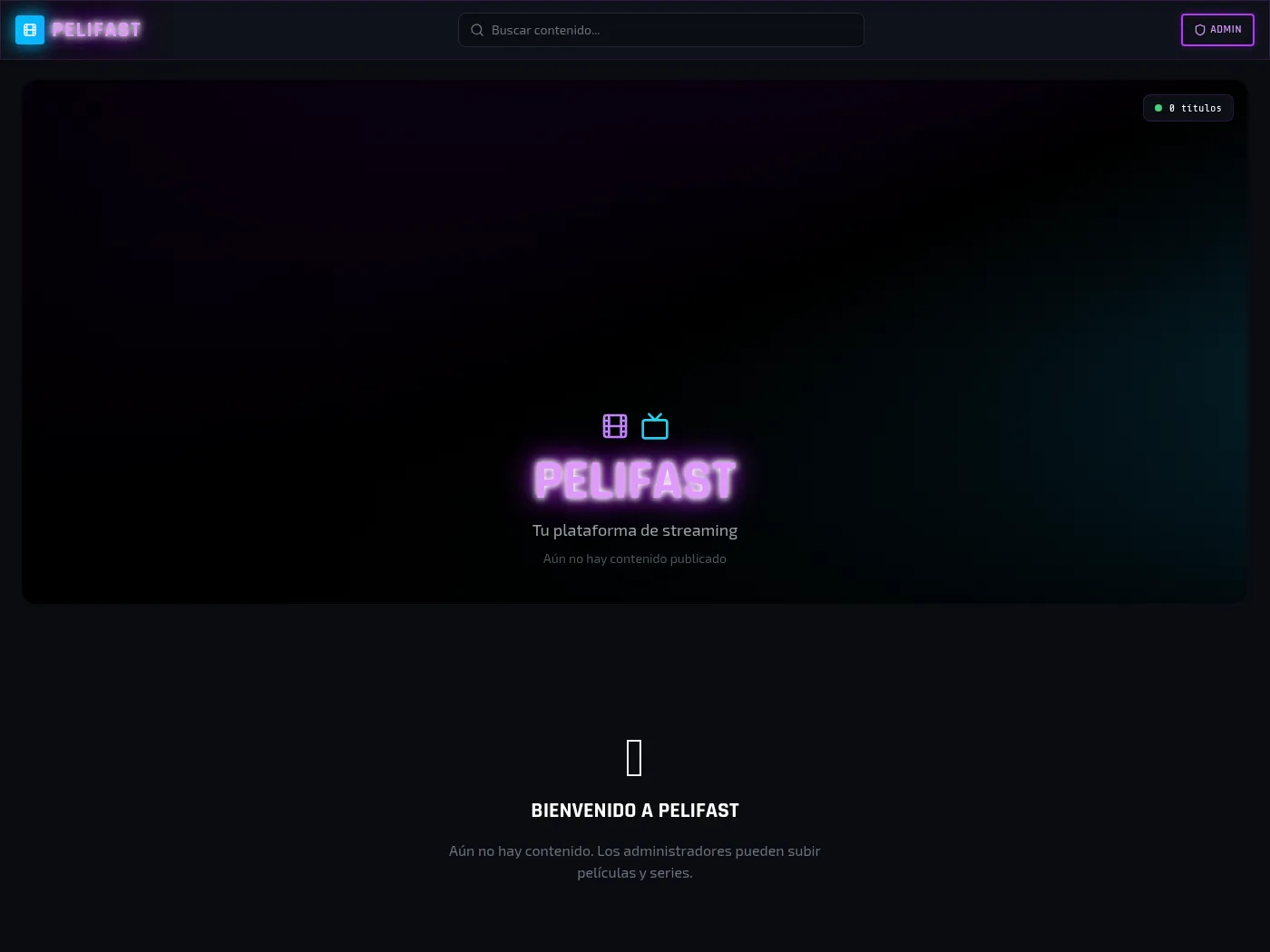 PeliFast Streaming Hub