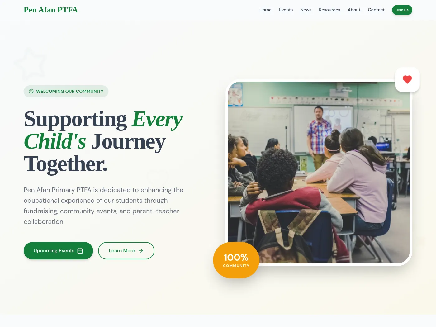 Pen Afan PTFA Website