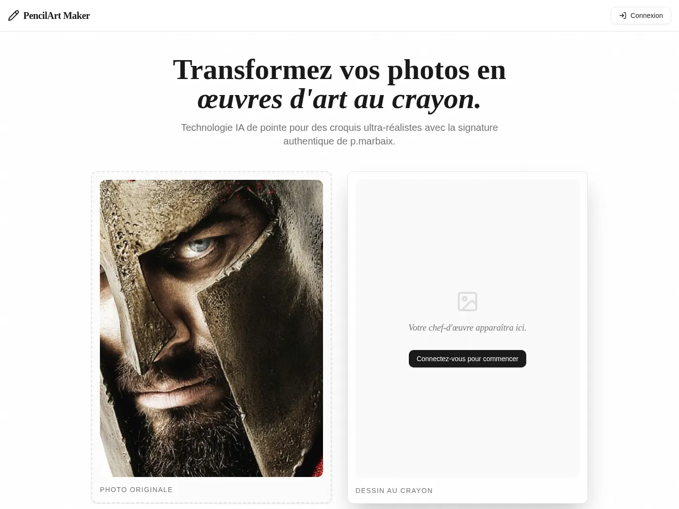 Realistic Pencil Art Maker