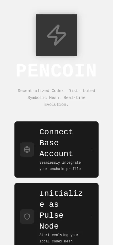 PenCoin Crypto Platform