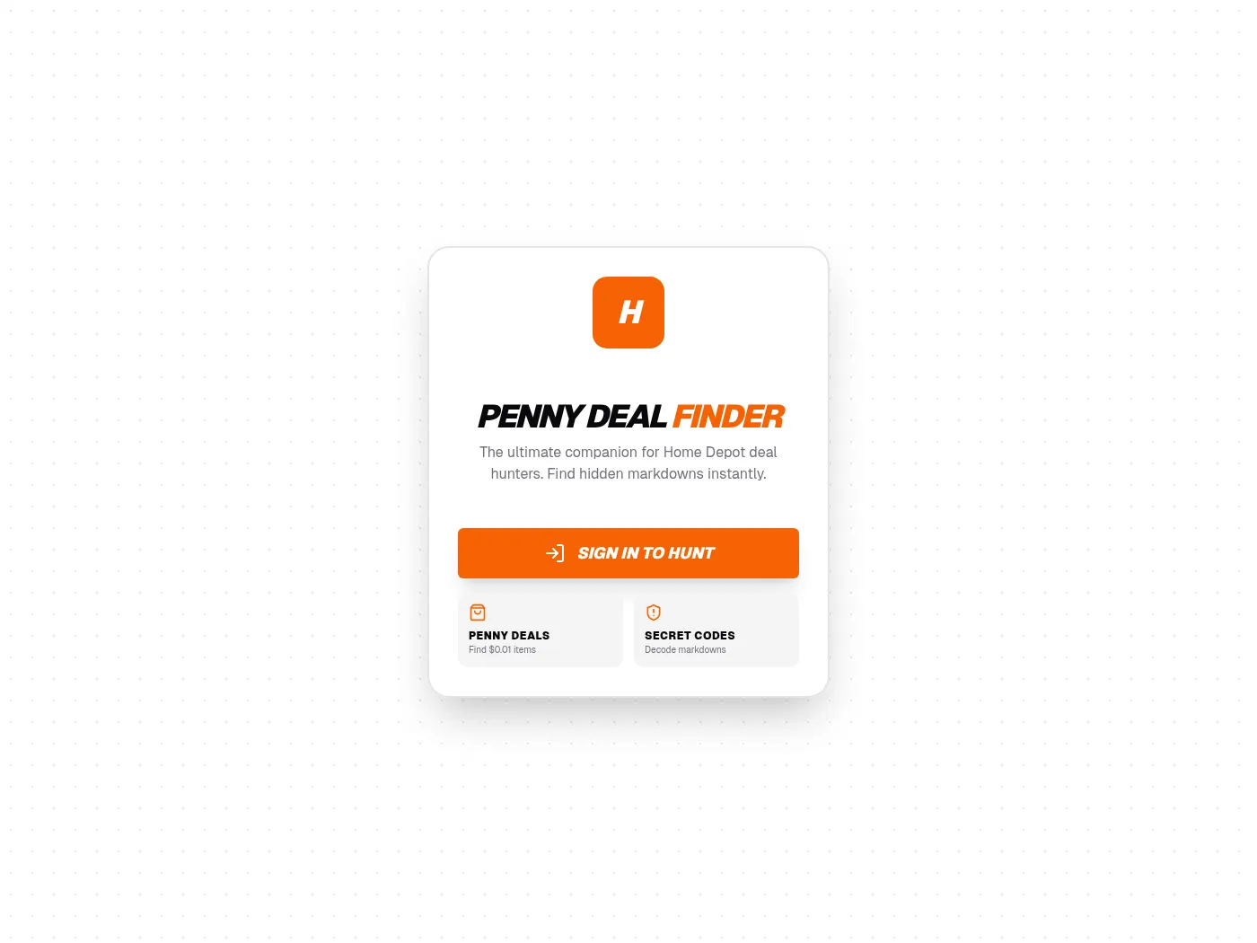 Penny Deal Finder