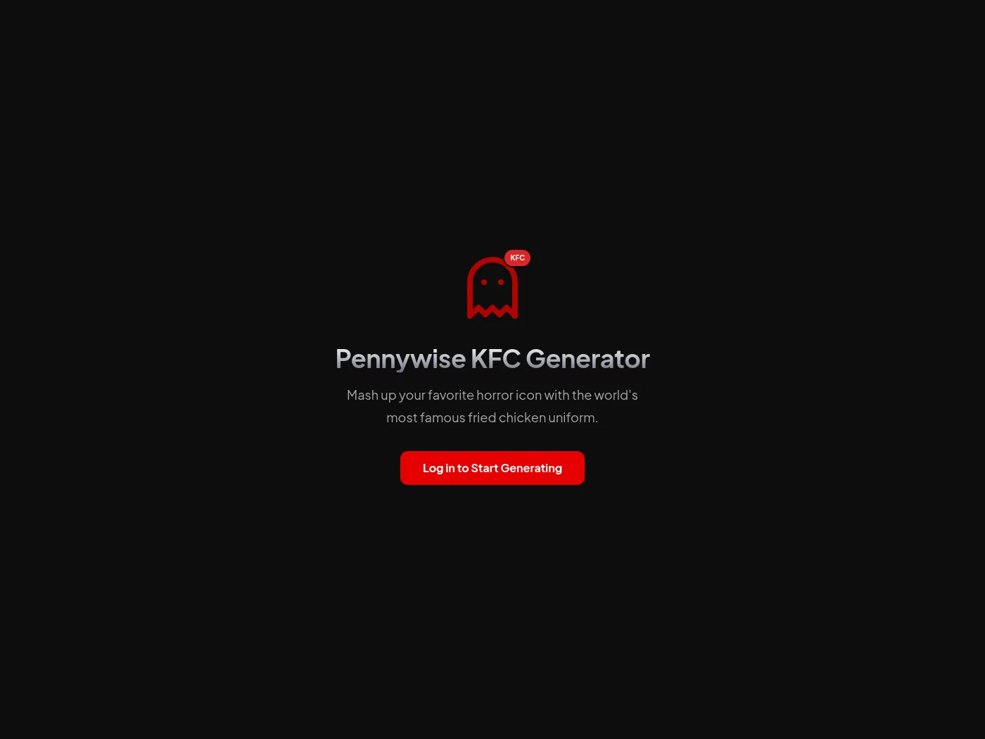 Pennywise KFC Generator