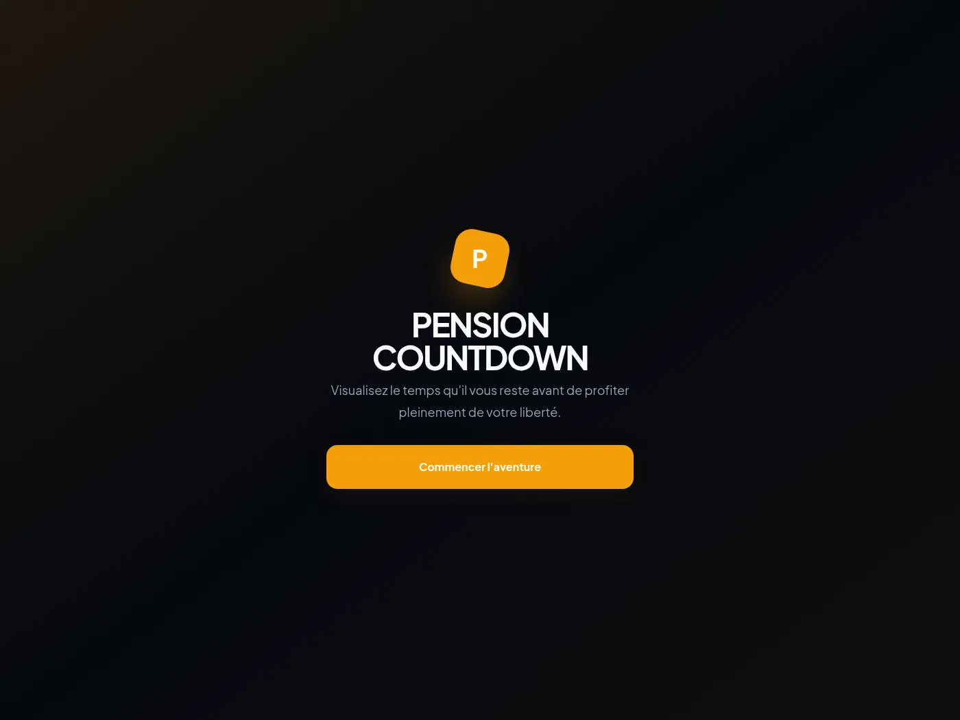 Pension Countdown App