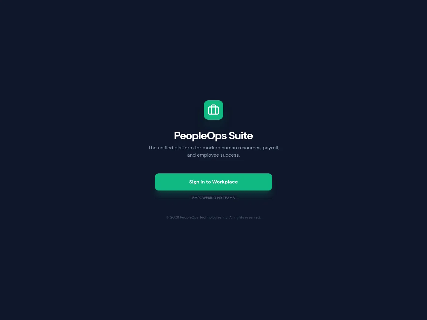 PeopleOps Suite