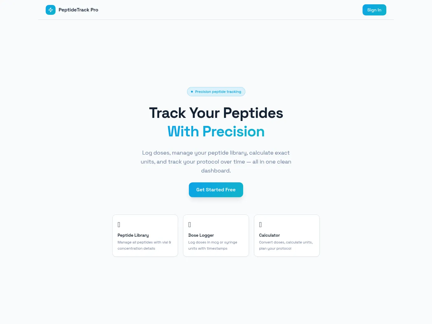 PeptideTrack Pro