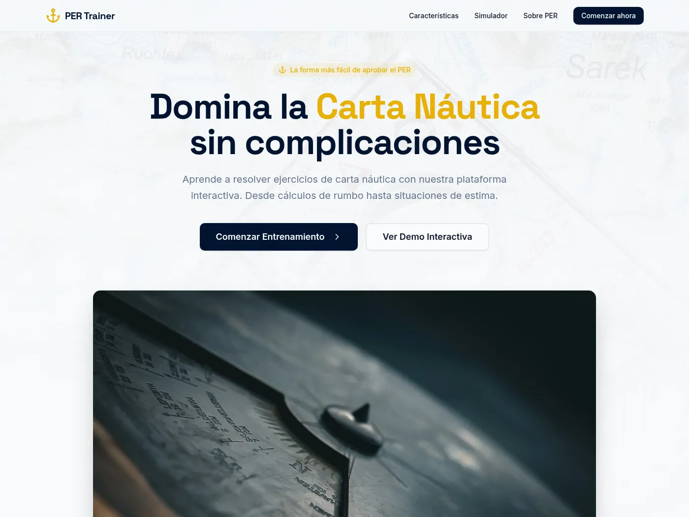 Carta Náutica PER Trainer