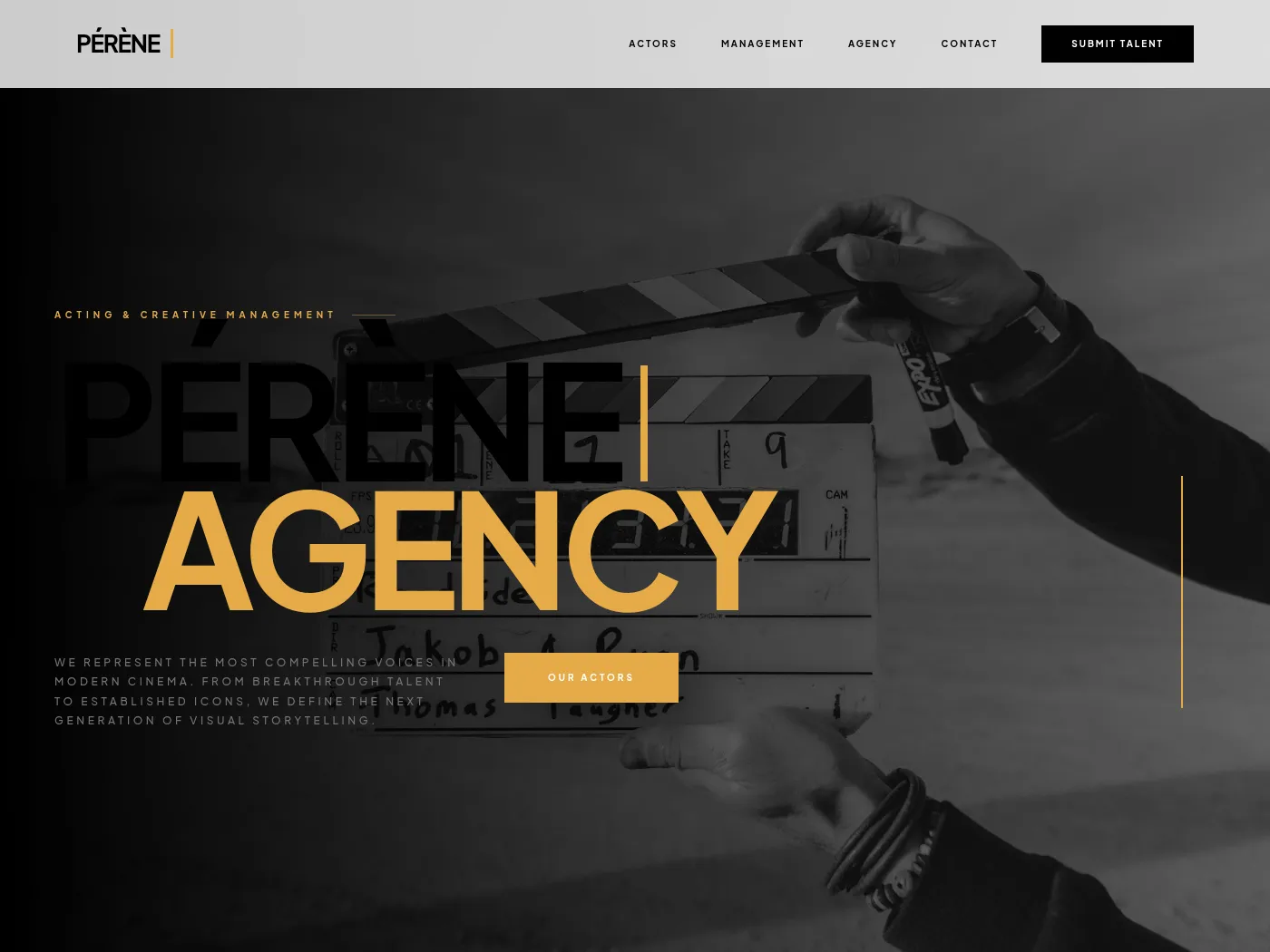 Perene Agency Website