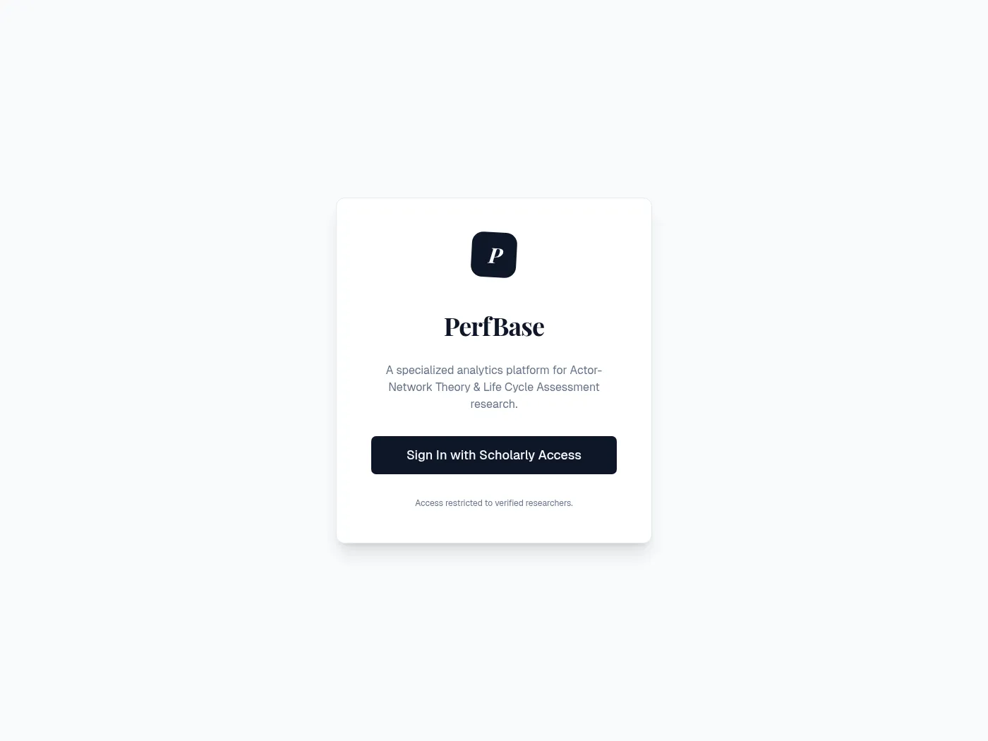 PerfBase Insights