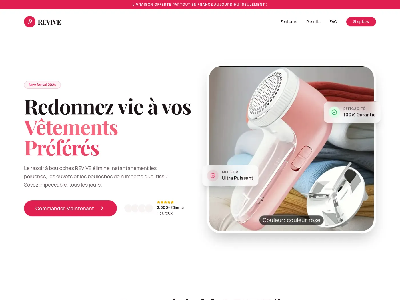 Perfect Product Storefront