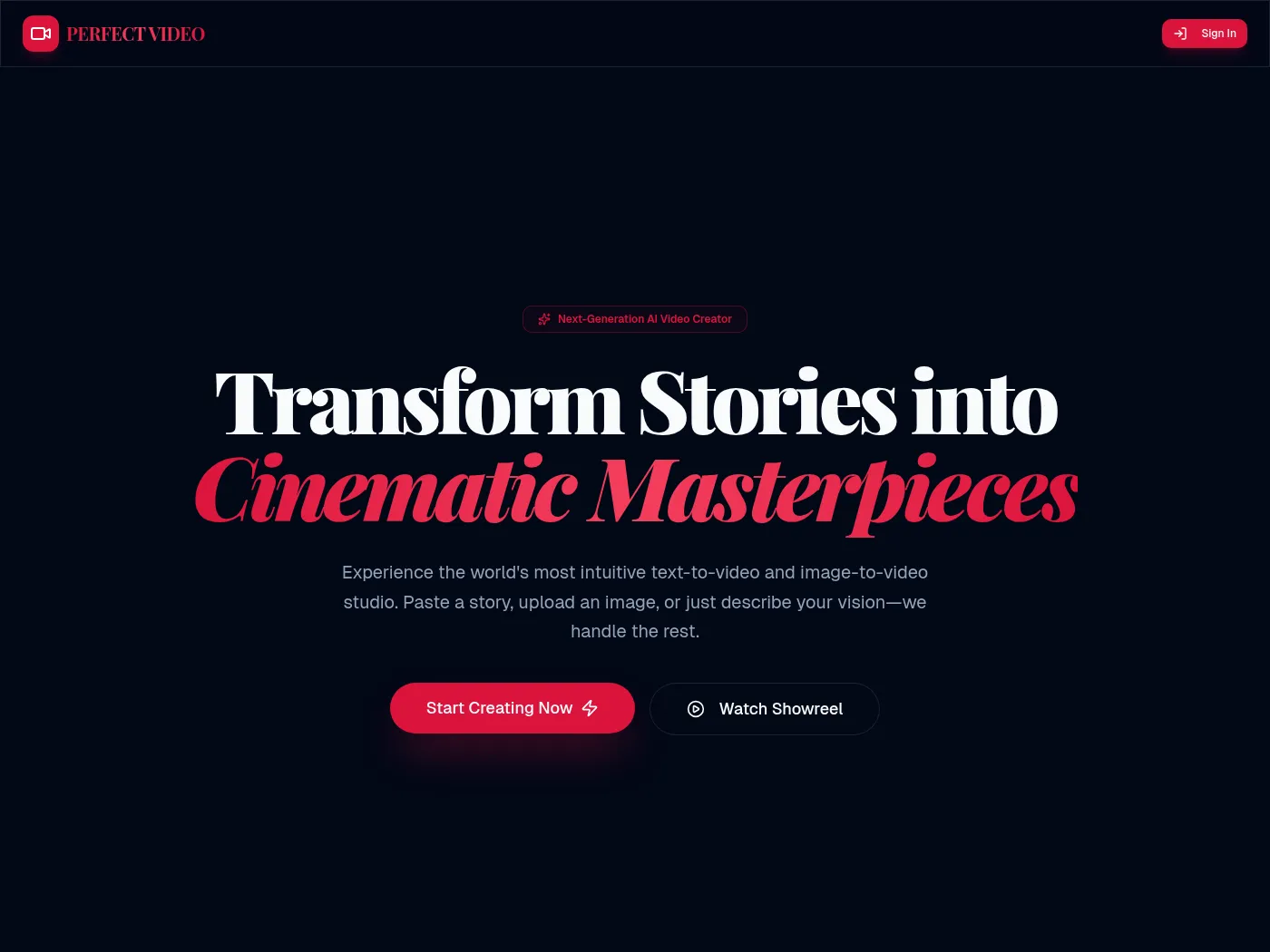 Perfect Video Maker