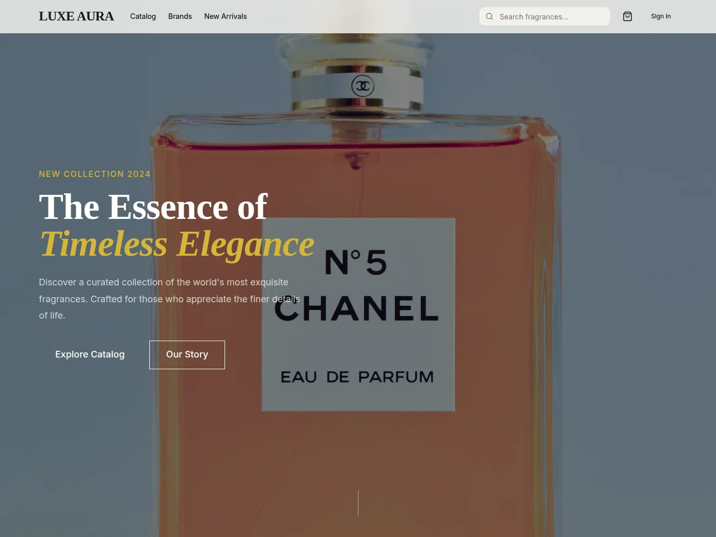 Perfume Catalog Hub