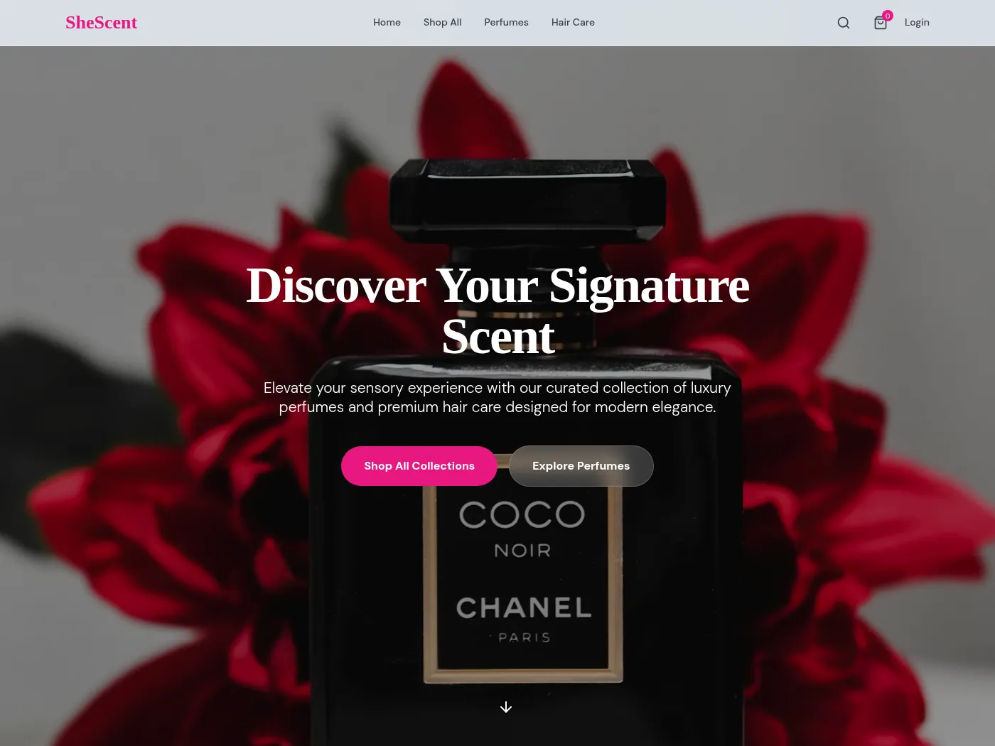 SheScent Storefront