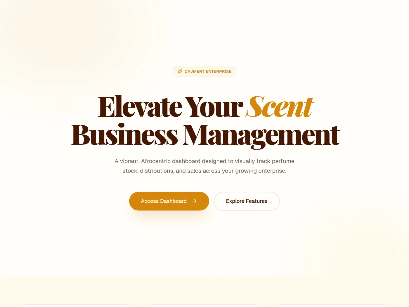 PerfumeStock Dashboard