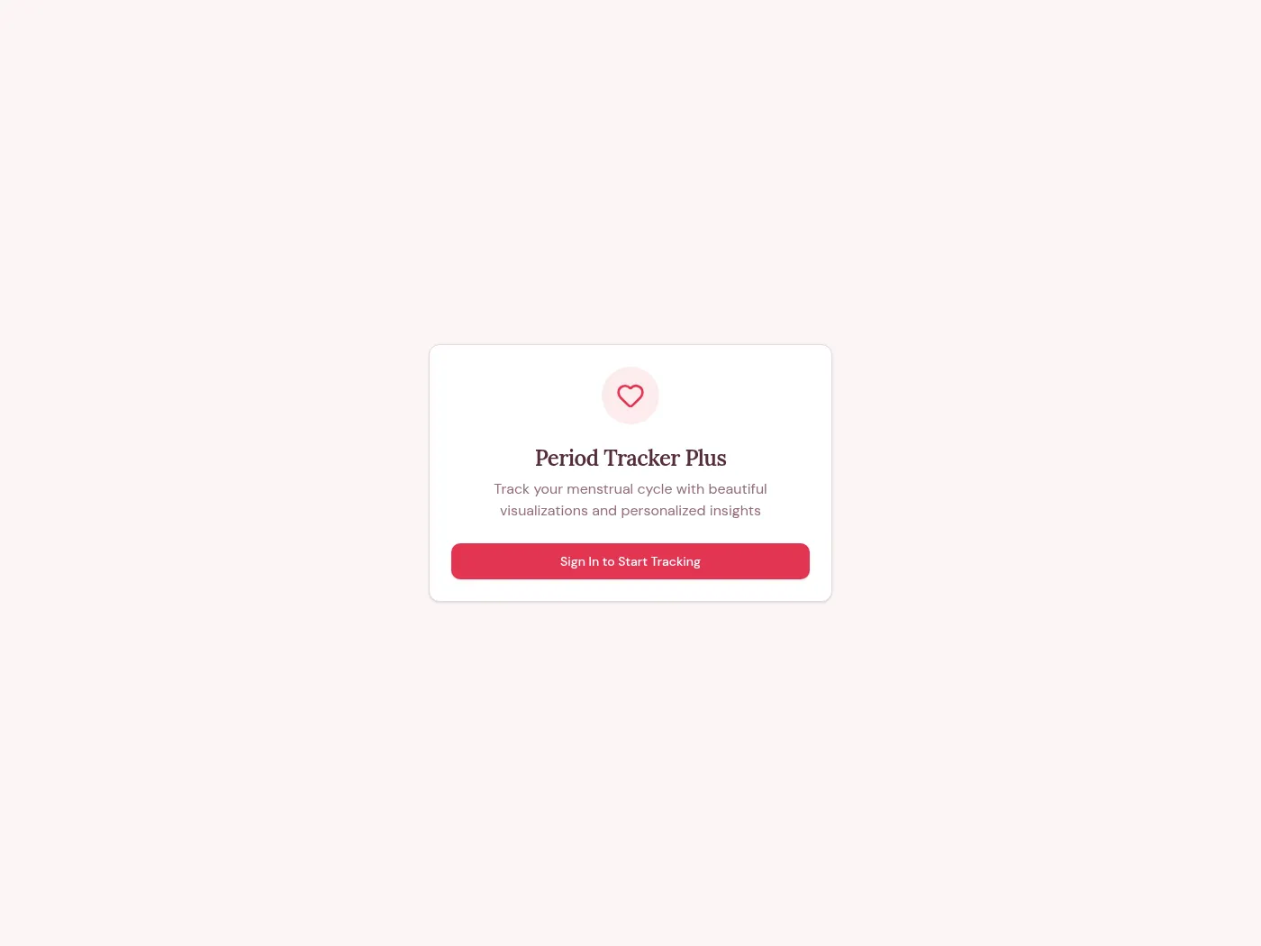 Period Tracker Plus