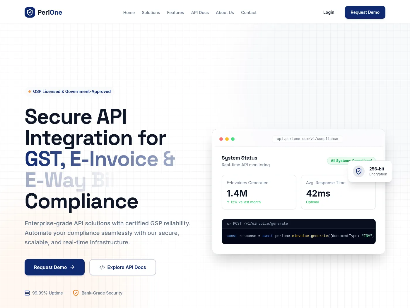 PeriOne Corporate Website
