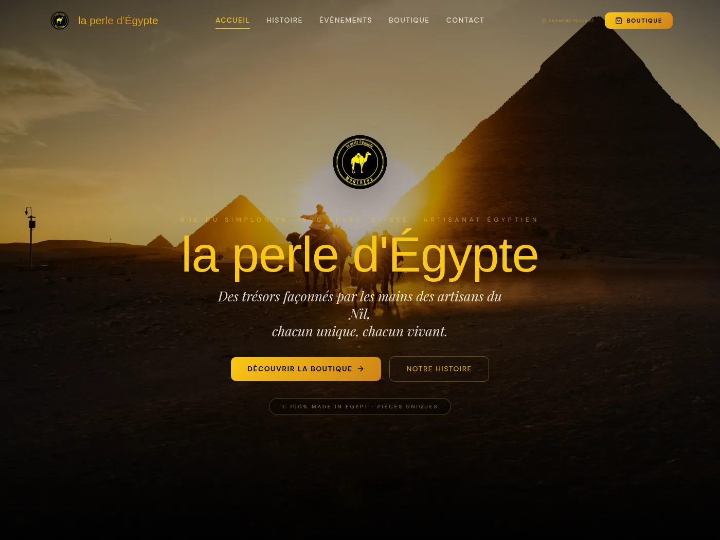 La perle d'Égypte