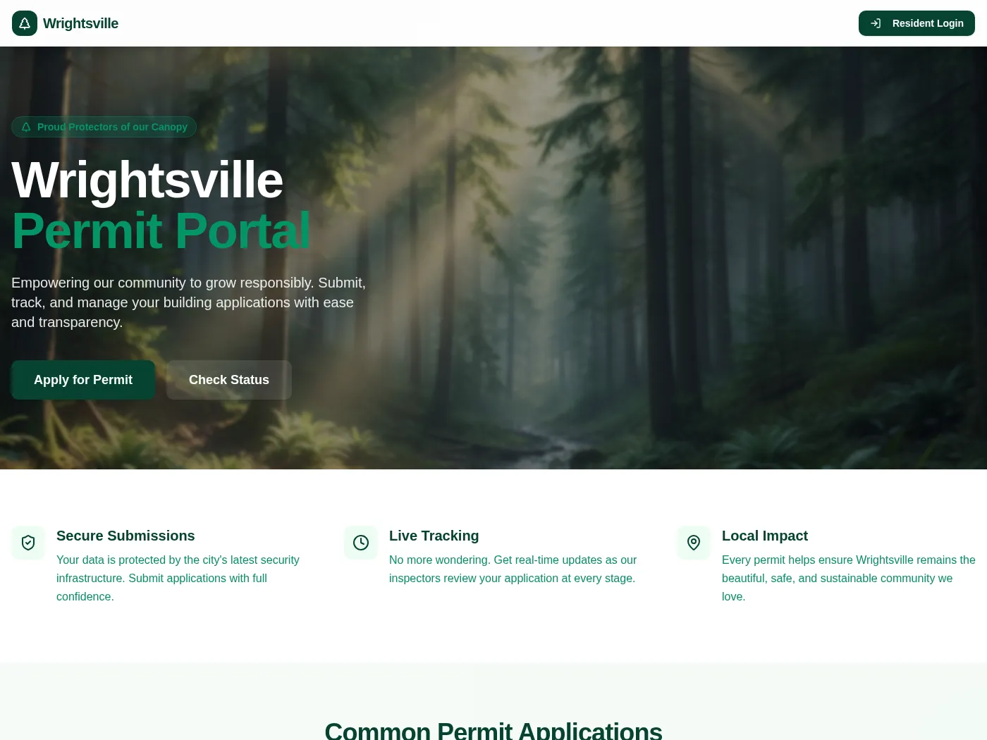 Wrightsville Permit Portal