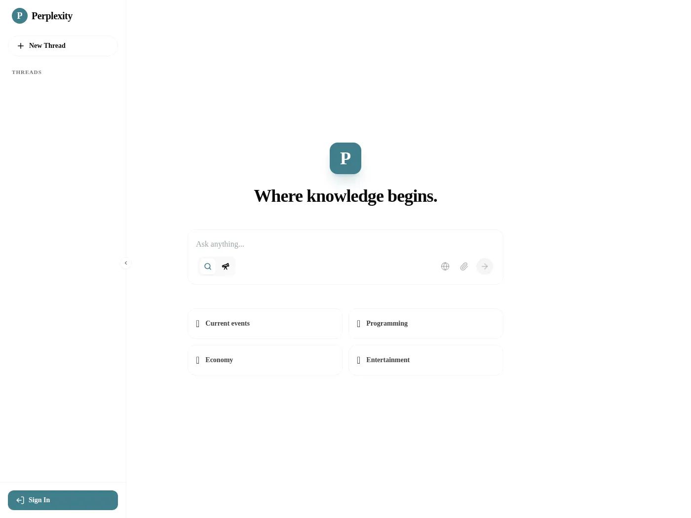 Perplexiti Clone App
