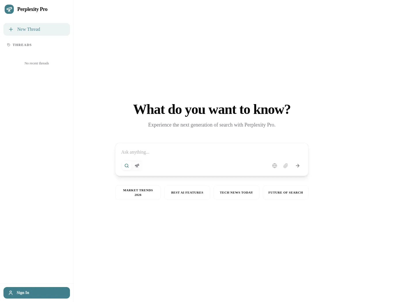 Perplexity Pro Agent