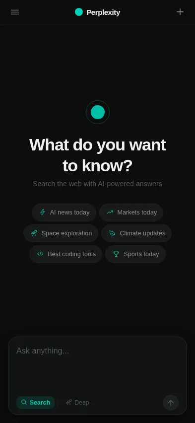 Perplexity AI Clone