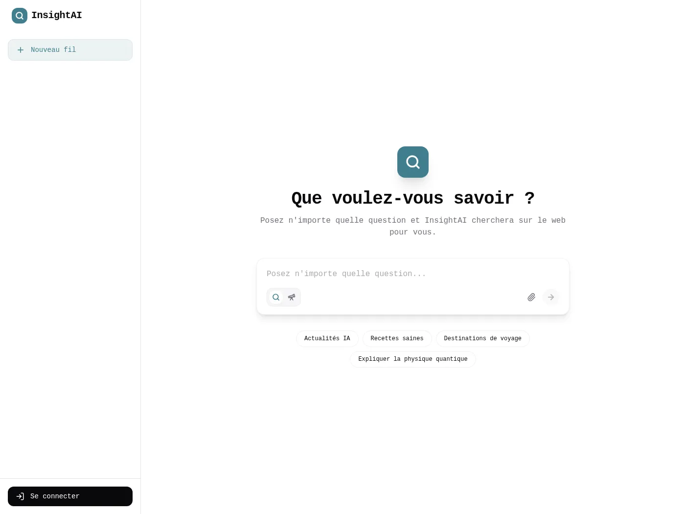 Perplexity Clone AI