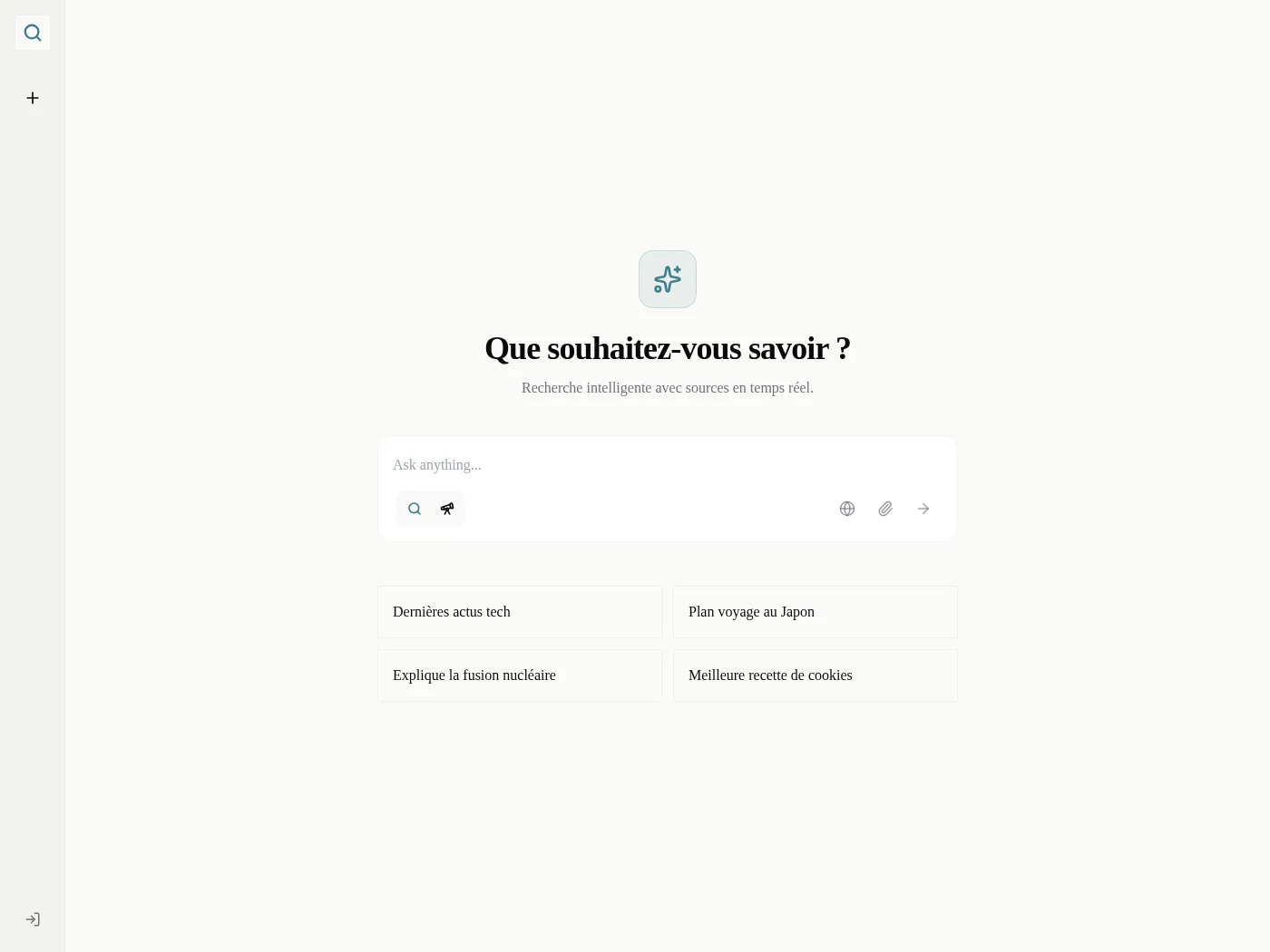 Perplexity AI Clone