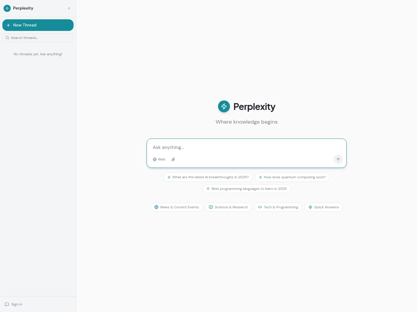 Perplexity PC Clone