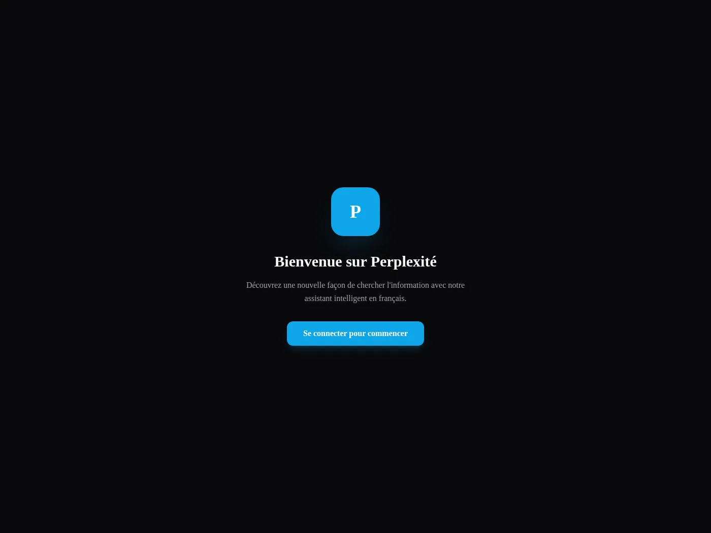 Perplexity French Clone