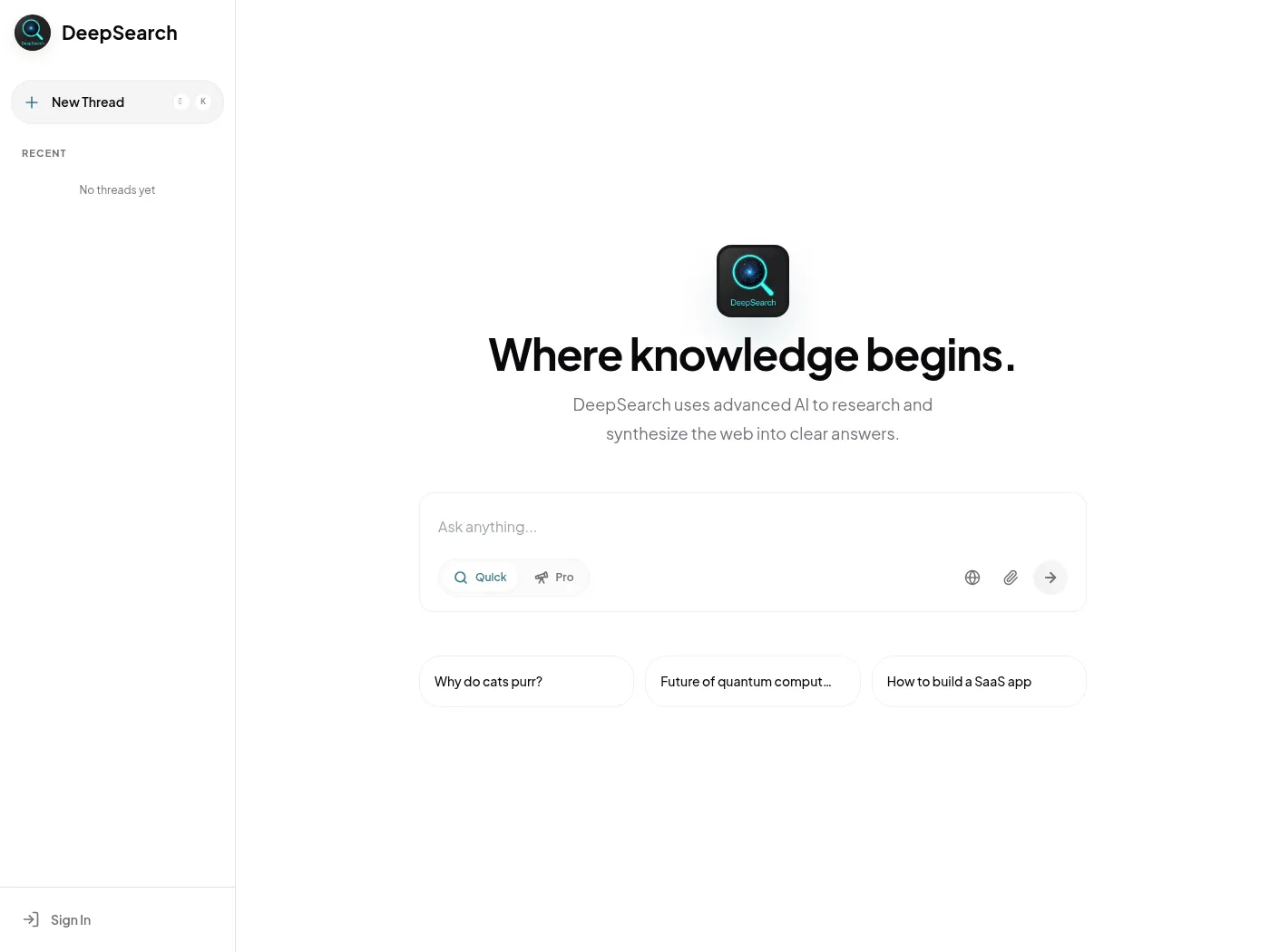 Perplexity Desktop App
